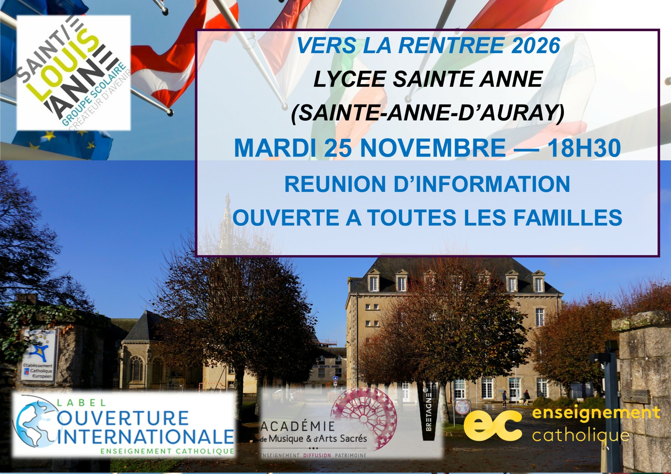 VERS LA RENTREE 2026 - ENTRER AU LYCEE SAINTE ANNE : 3 SOIREES OUVERTES ...
